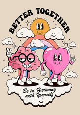 Better Together: Inspirational Harmony Poster – Poster Wall
