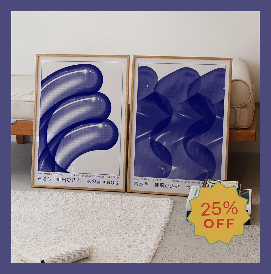 Transform your space with our gallery wall and poster bundle collection ...