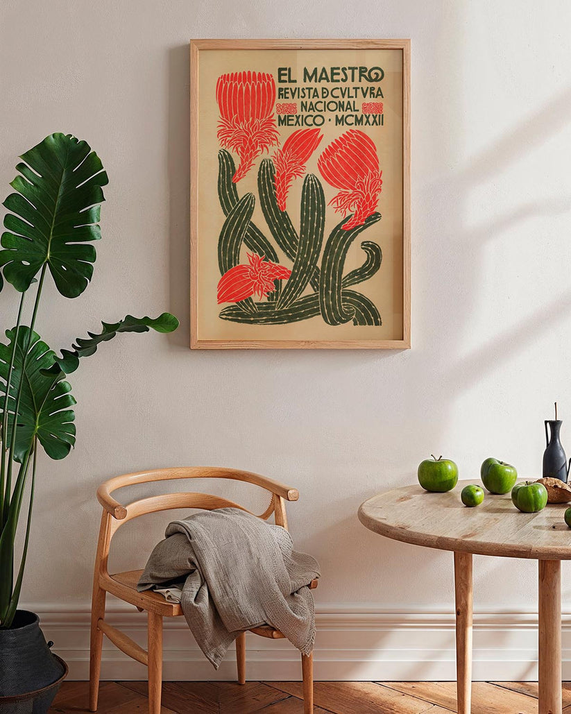 El Maestro vintage Mexican poster – Poster Wall
