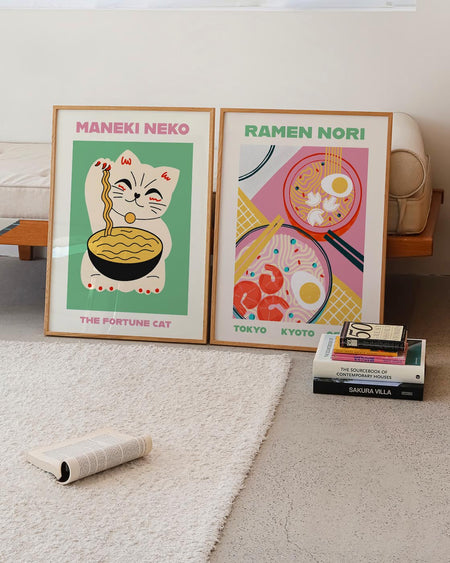 Maneki Neko Poster: Bring Good Luck & Prosperity into Your Space ...