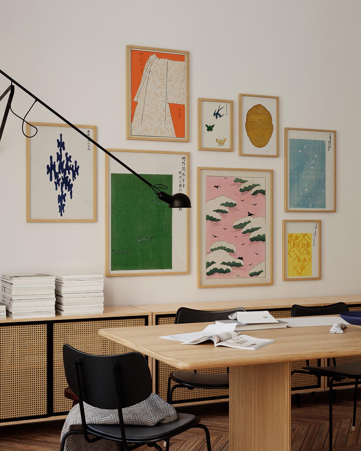 Japandi Posters & Woodblock Prints – Japanese Minimalist Art – Poster Wall