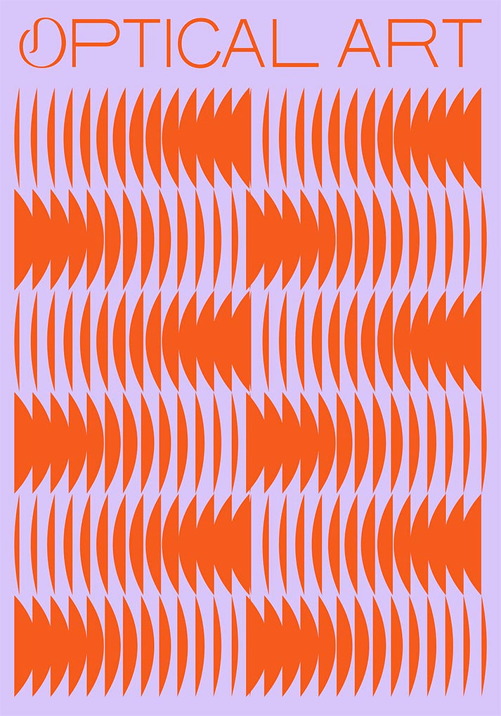 Optical Art - Vibrant Movement Poster – Poster Wall
