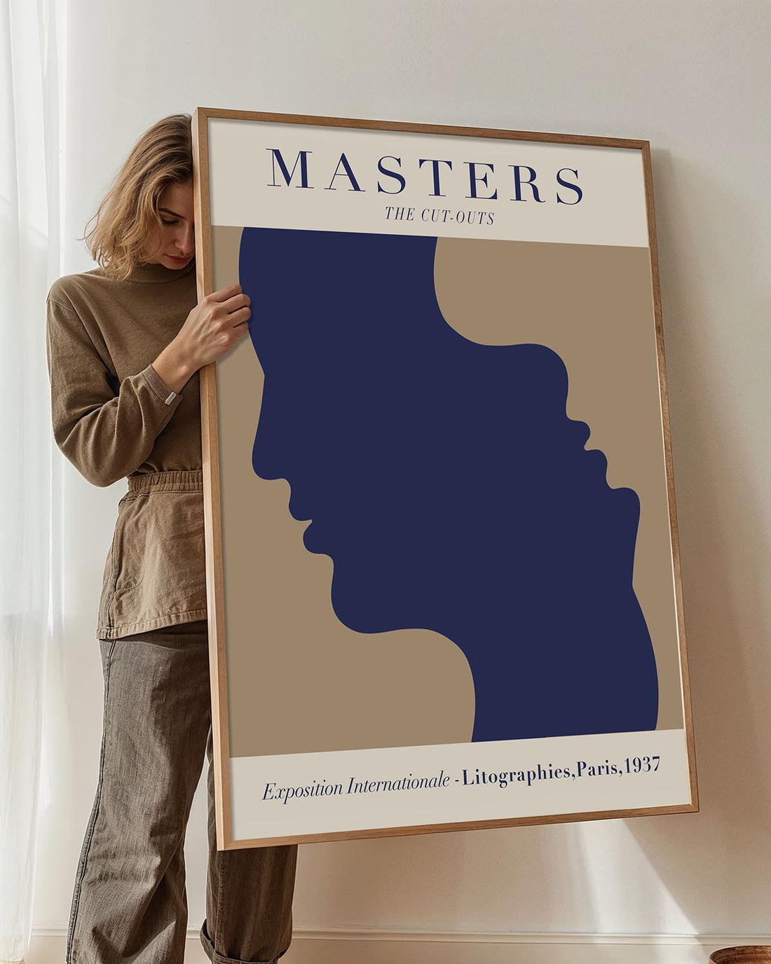 Masters Cut Outs Brown art poster - Poster Wall