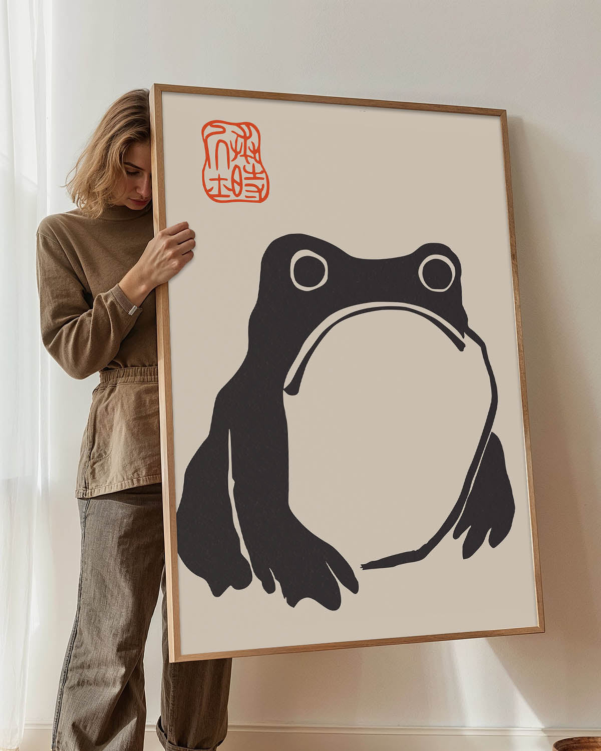 Matsumoto Hoji's Iconic 'Frog' poster – Poster Wall