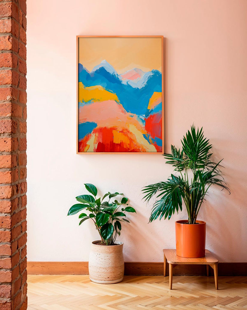 Spectrum peaks poster – Poster Wall