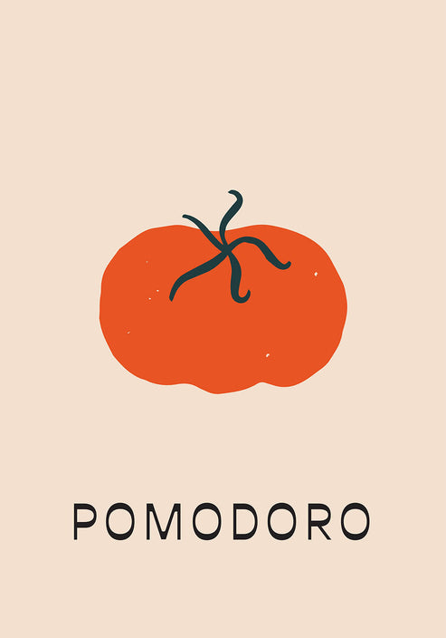 Pomodoro Poster: A Tribute to Classic Italian Cuisine - SHOP NOW ...