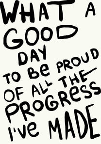 Progress inspirational poster – Poster Wall