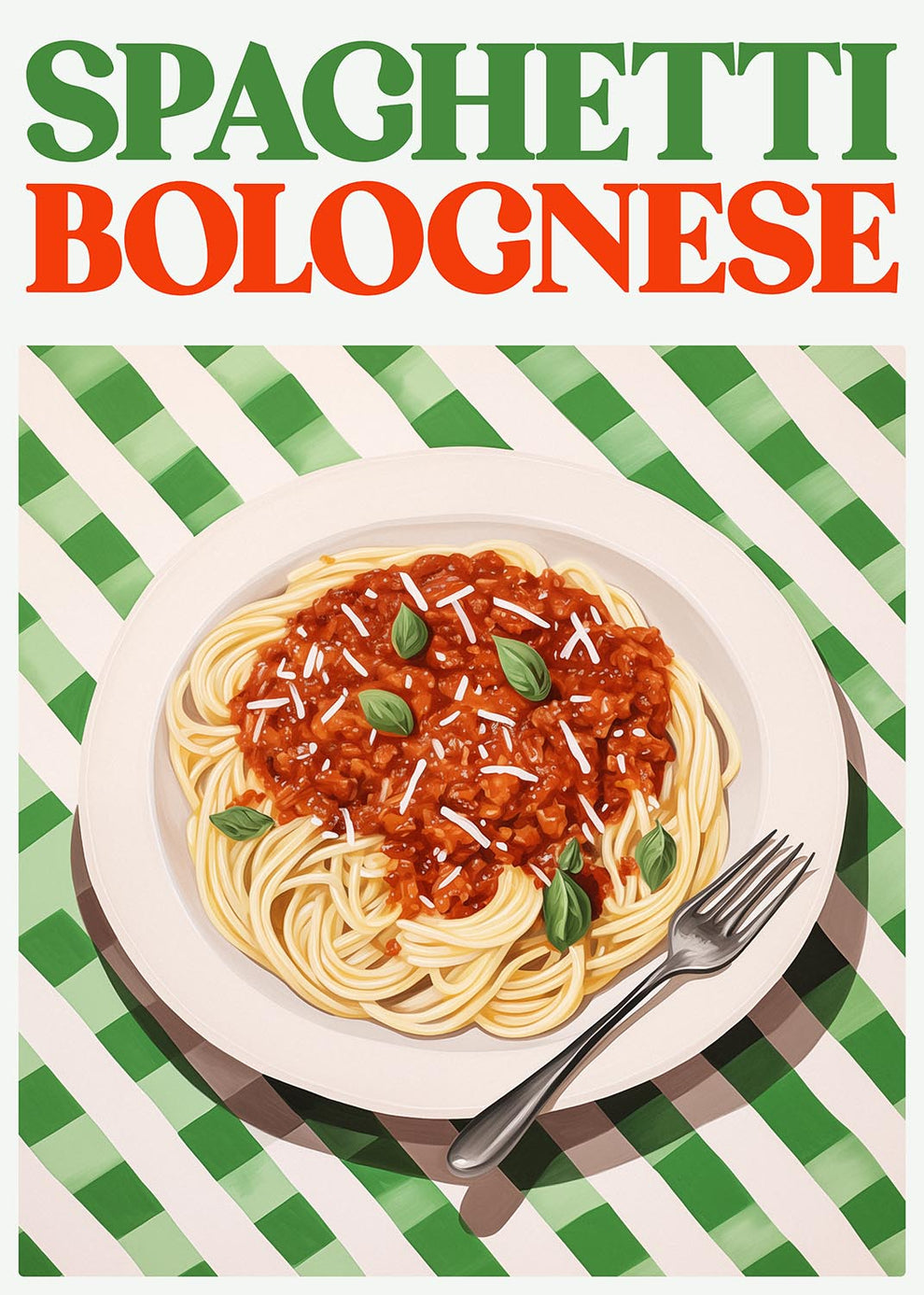 Spaghetti bolognese poster – Poster Wall