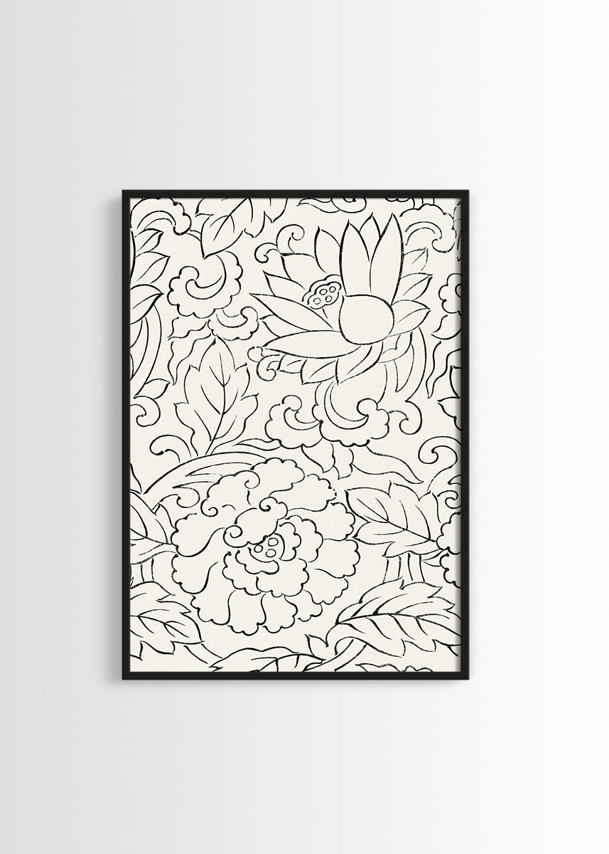 Flowers by Taguchi Tomoki vintage Japanese poster – Poster Wall