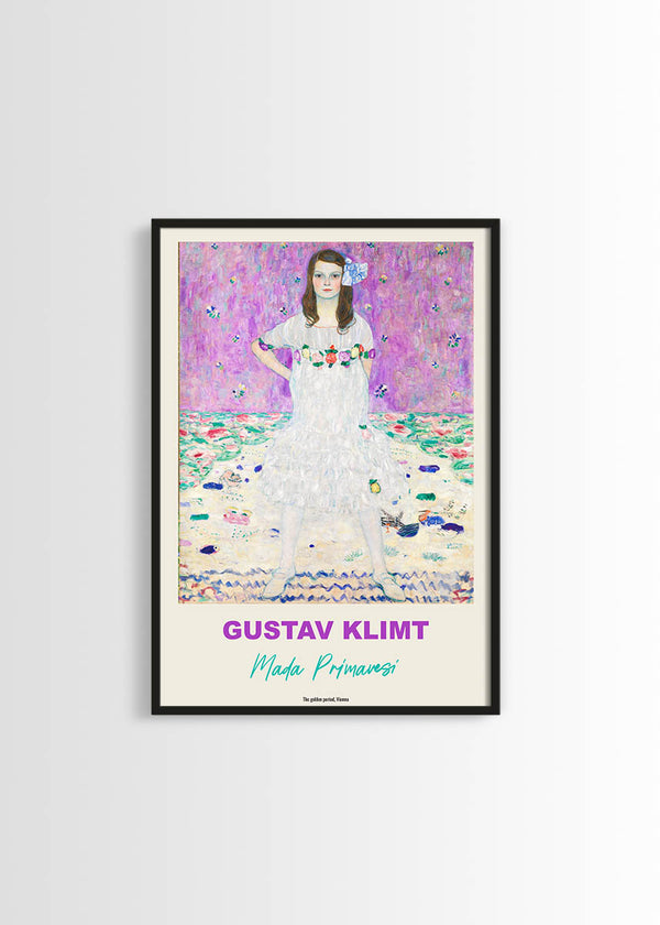 Gustav Klimt poster portrait of Mada Primavesi – Poster Wall