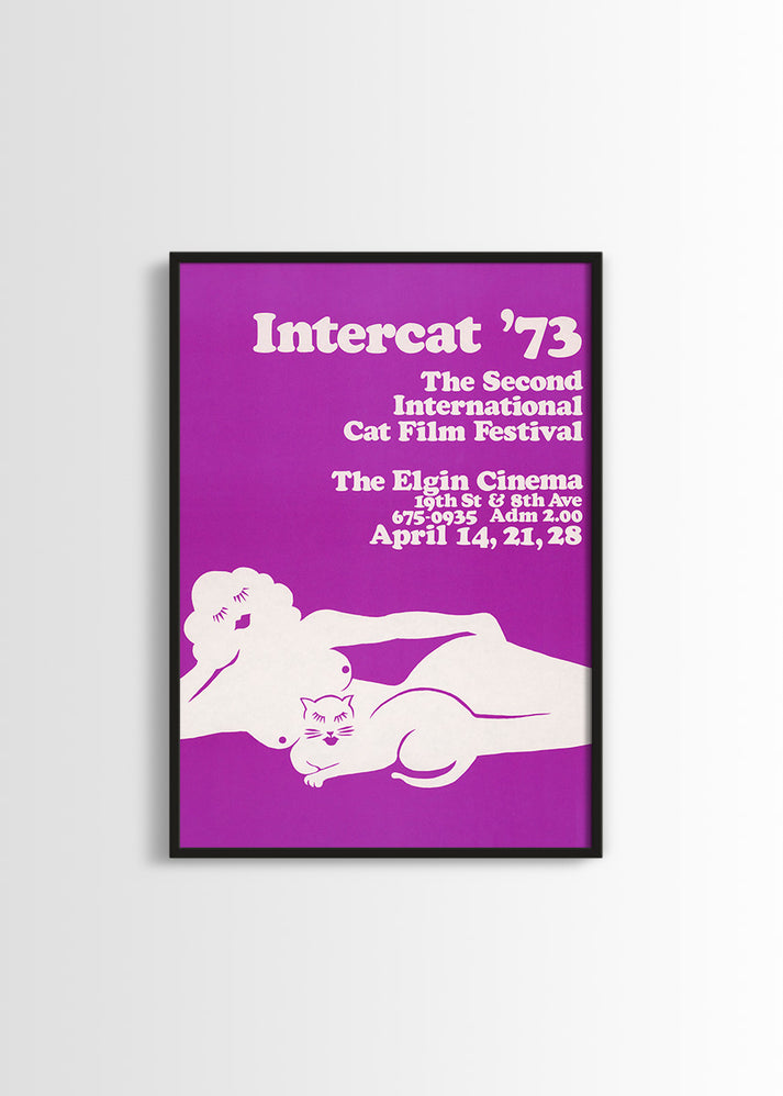 Intercat 73 vintage exhibition poster – Poster Wall