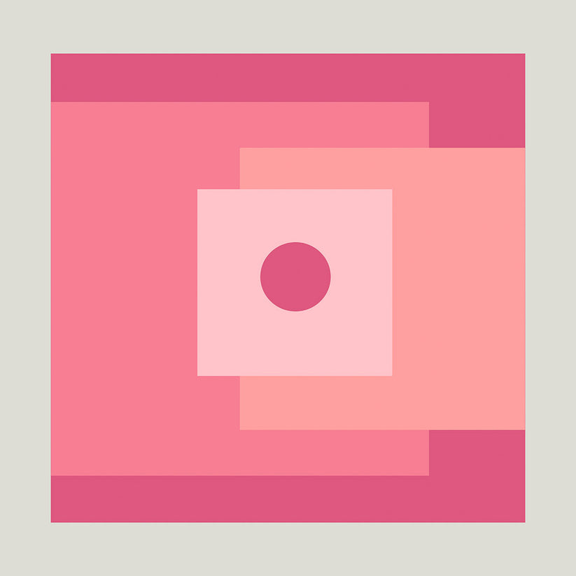 Number 16 poster - Homage To The Square - Poster Wall