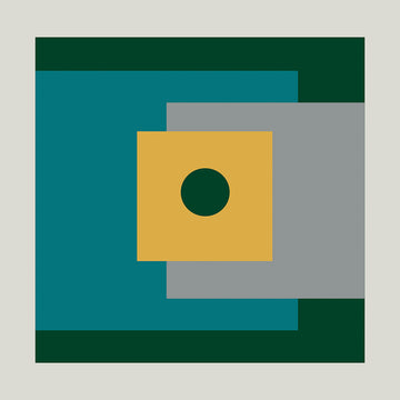 Colorful square prints inspired by the world's greatest artists ...