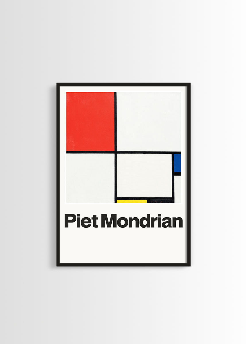 Piet Mondrian vintage exhibition poster – Poster Wall