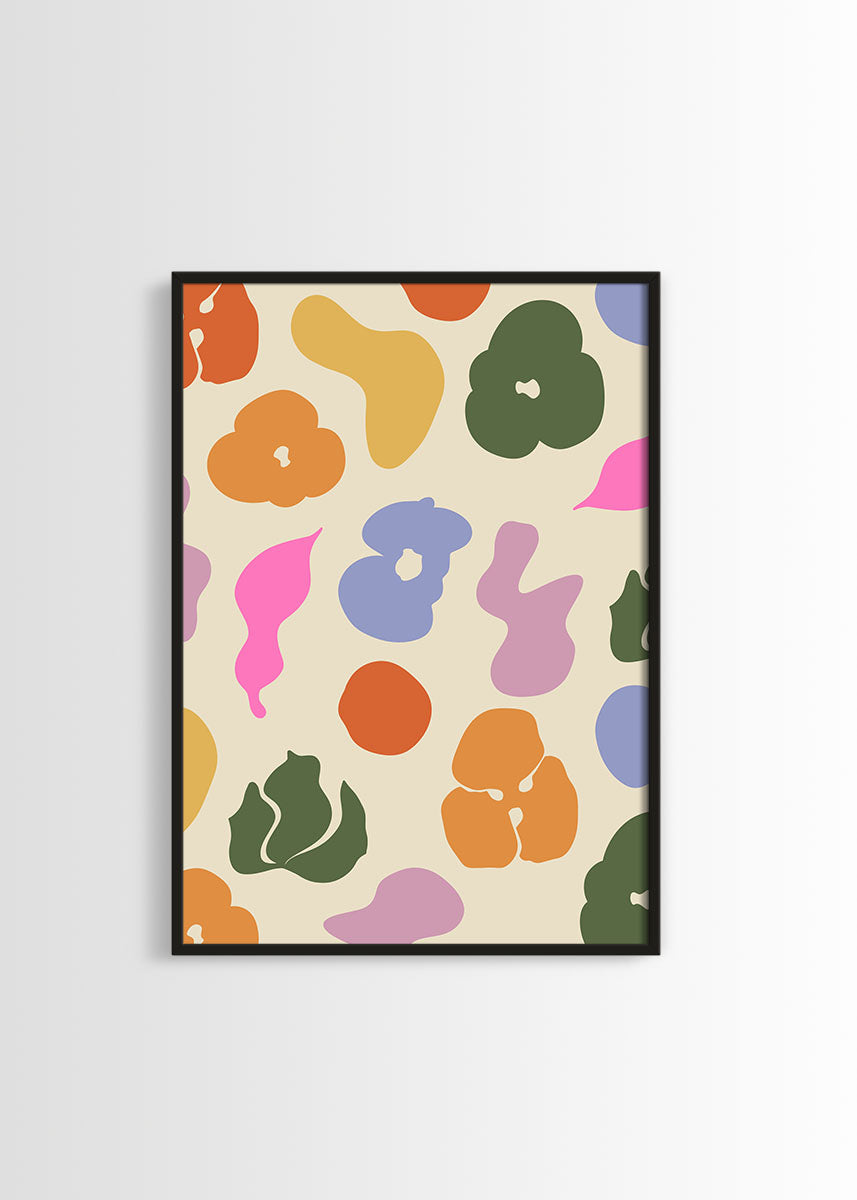 The Color Garden flower poster – Poster Wall
