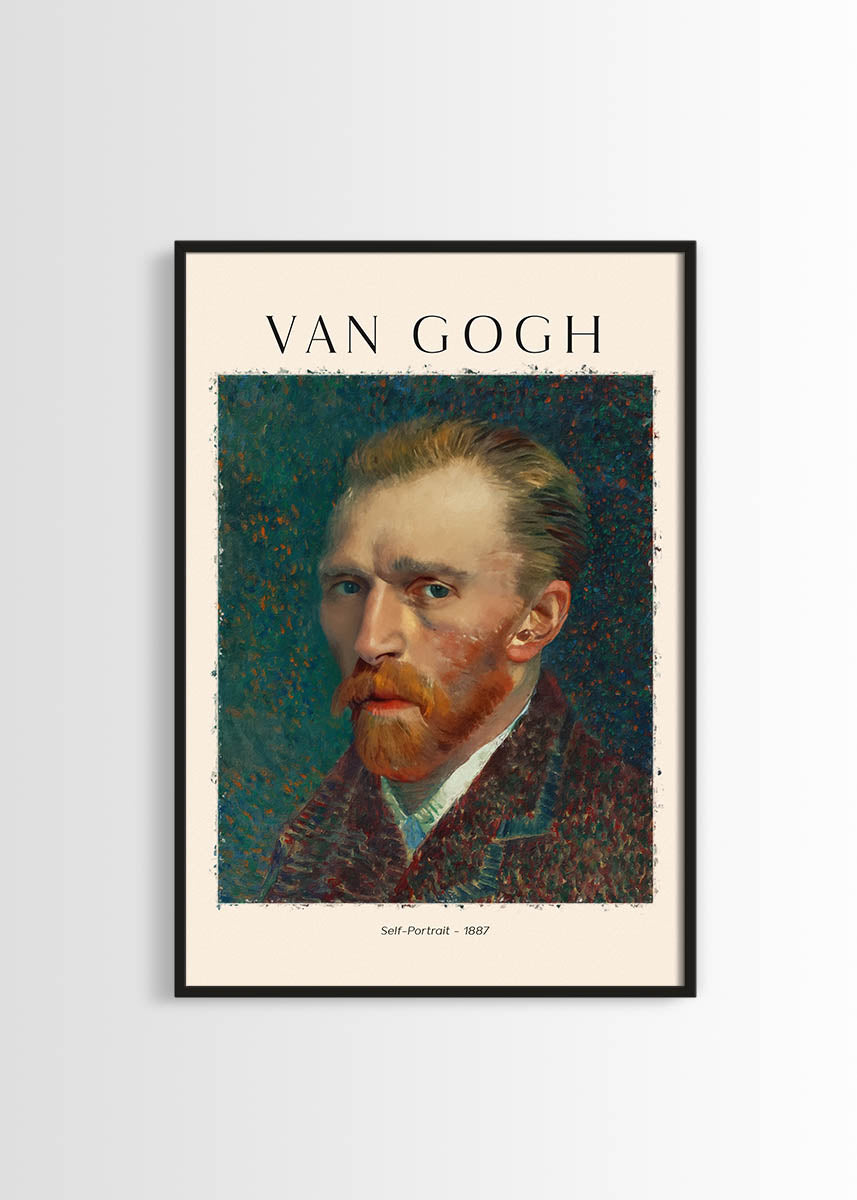 Buy Van Gogh's 1887 Self-Portrait Poster: A Stunning Print for your ...