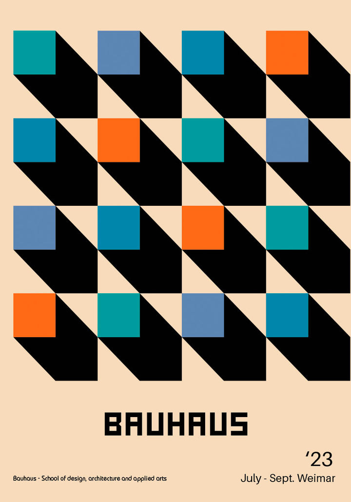 Bauhaus Posters & Architecture Wall Art – Poster Wall