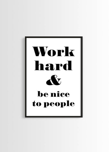 Typography Wall Art & Quote Prints – Stylish & Modern – Poster Wall