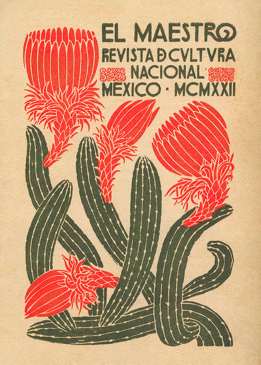 El Maestro vintage Mexican poster – Poster Wall