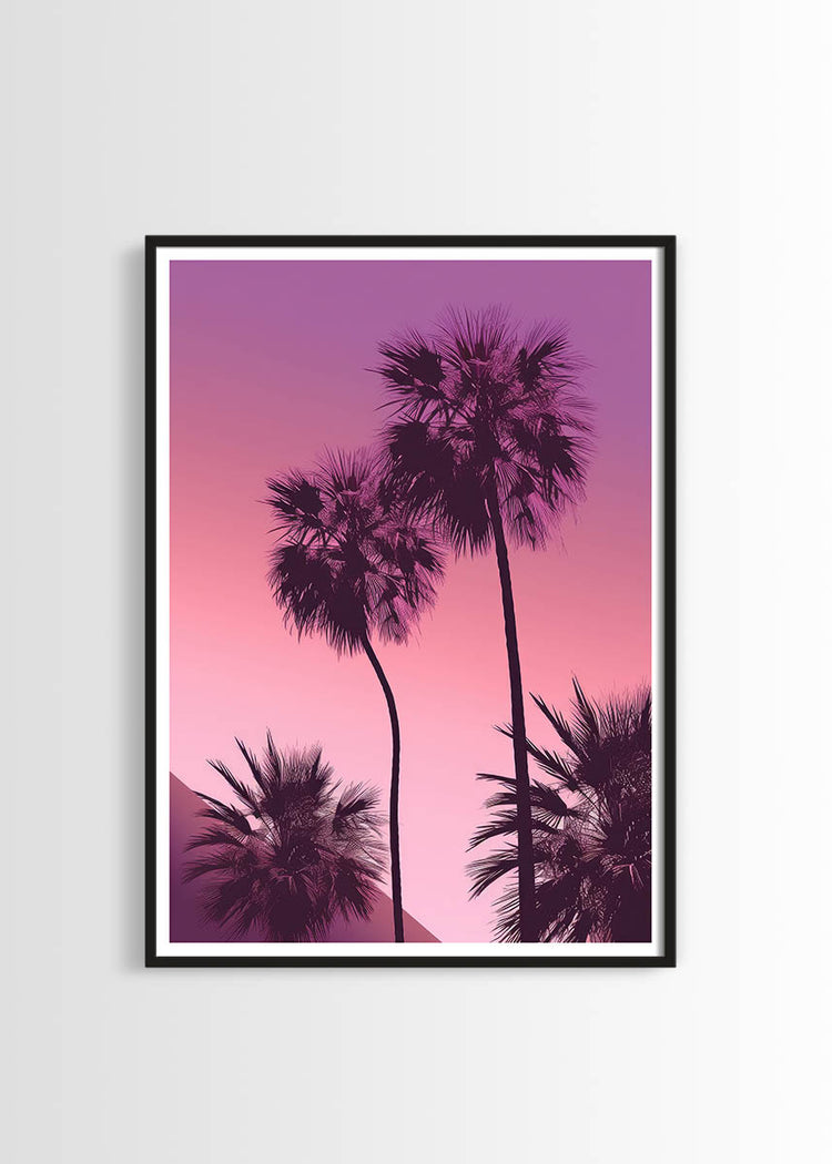 Palm Springs Serenade - Palm Tree illustration | Enchanting California ...