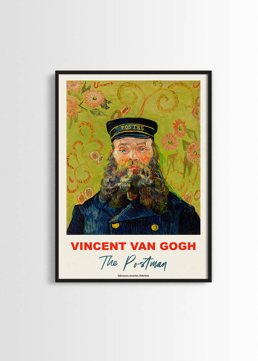 Vincent Van Gogh the postman iconic poster – Poster Wall